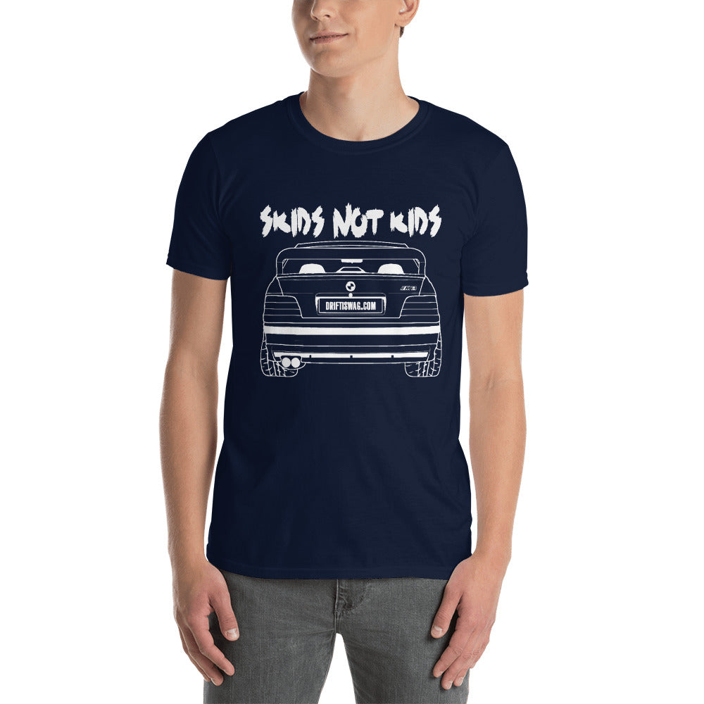 "Skids not Kids" E36 T-Shirt – Burning Tire Garage